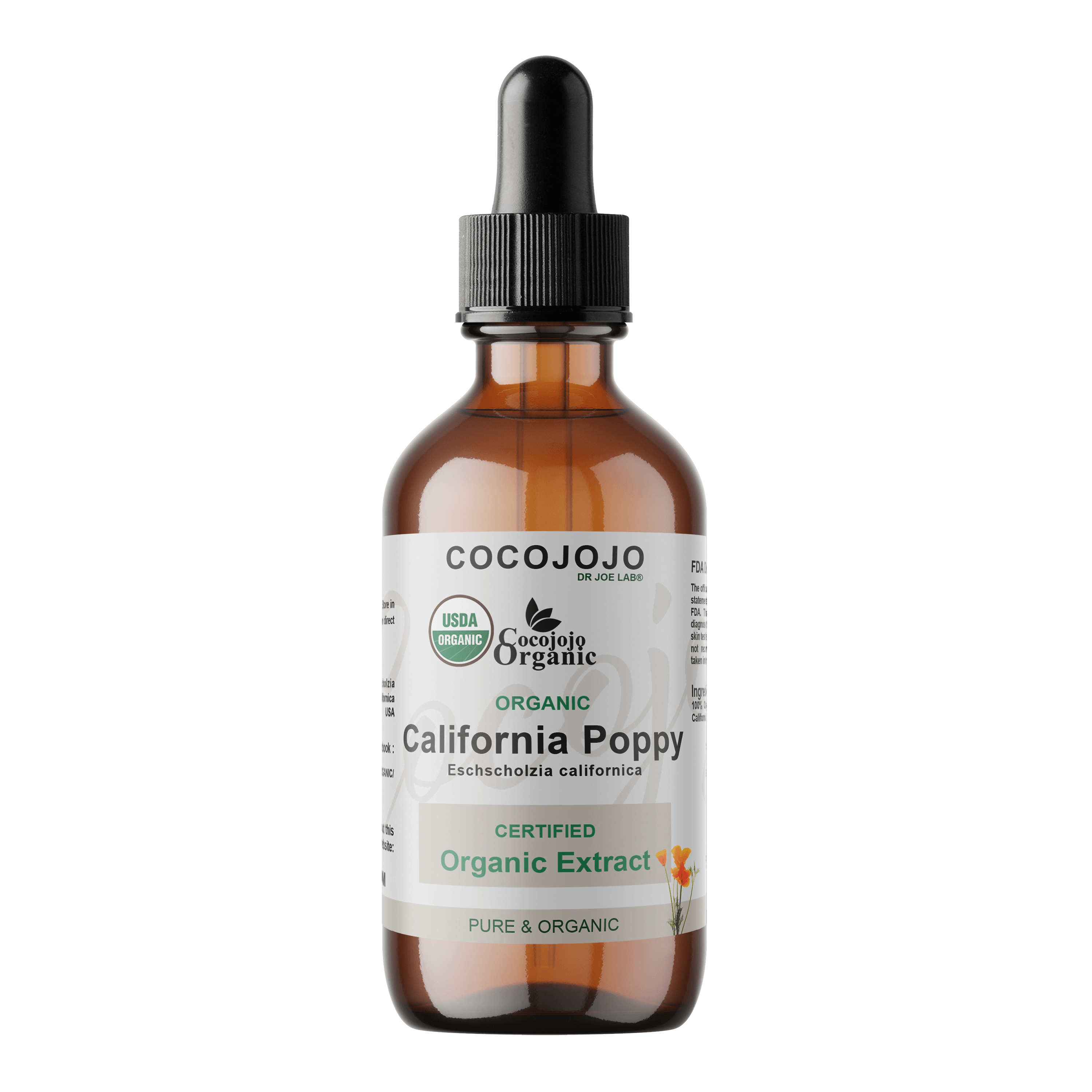 California Poppy Extract – Organic | CocoJojo
